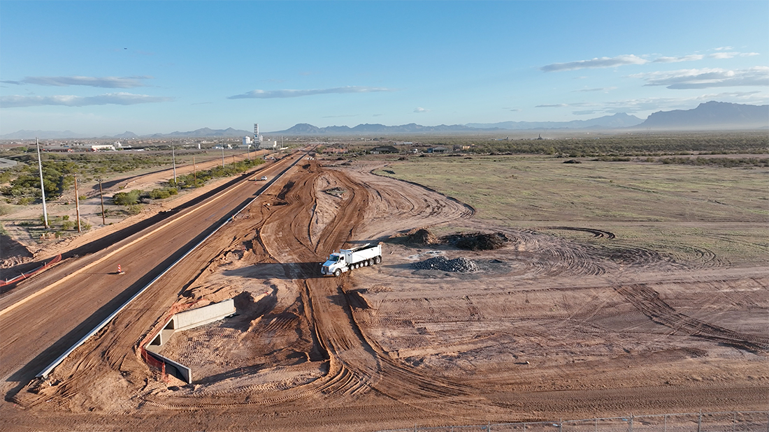 Meridian Road, Germann Road to State Route 24, Roadway & Drainage ...