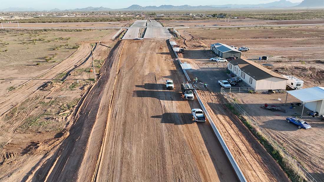 Meridian Road, Germann Road to State Route 24, Roadway & Drainage ...