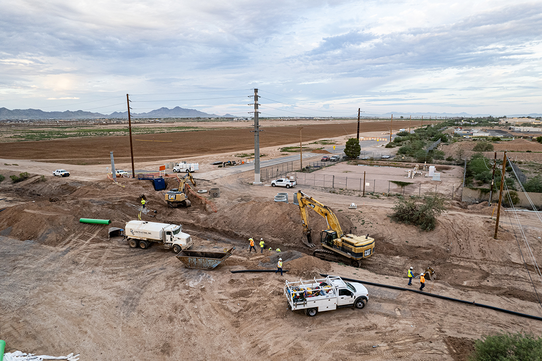 Meridian Road, Germann Road to State Route 24, Roadway & Drainage ...